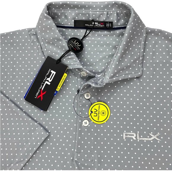 RLX Ralph Lauren | Shirts | Nwt Rlx Ralph Lauren Mens Airflow Polka Dot Print Golf Polo Shirt ...